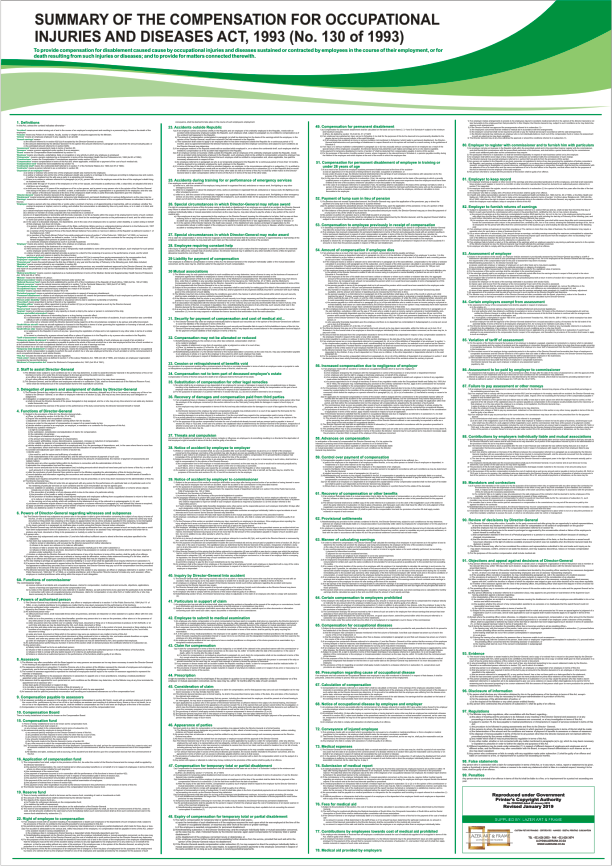 COID - Act, Compensation (COID) / (COIDA)