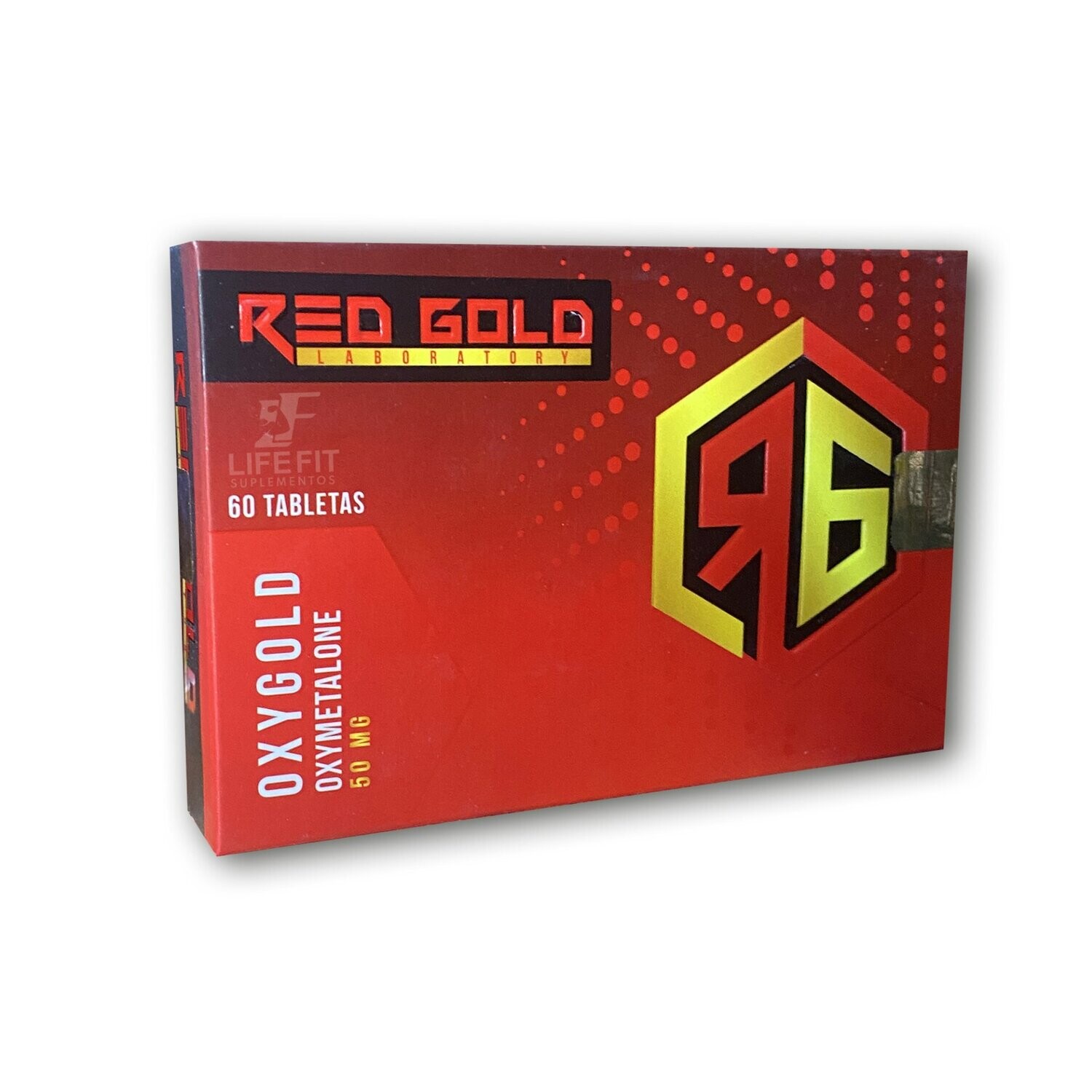 Oxy Gold 50 mg 90 Tabs Oxymetolona. Red Gold