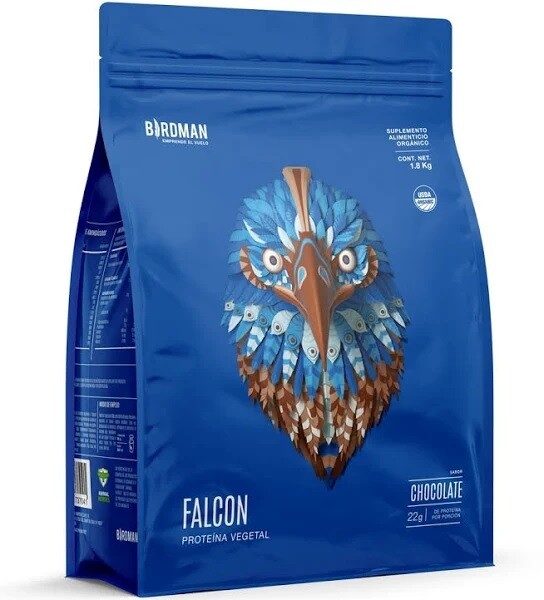 Birdman Falcon Proteina Orgánica 1.8 Kg 60 Serv
