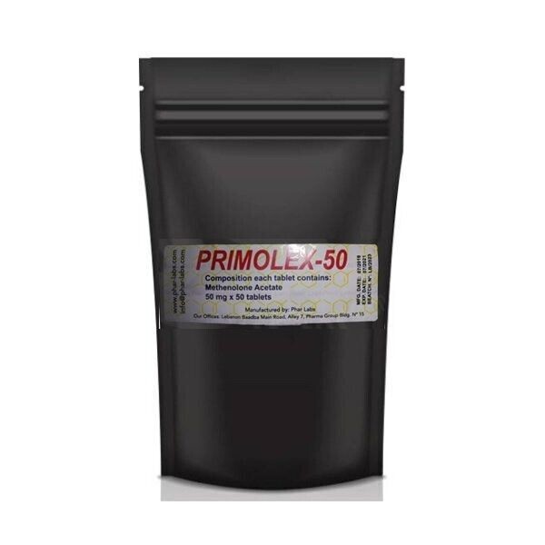 Primolex-50 Primobolan Oral 50 Tabletas de 50mg Pharm Labs