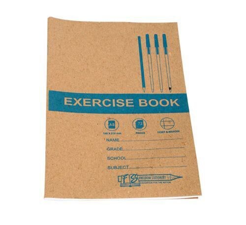BOOKS A5 EXERCISE BOOK 72PG F/M