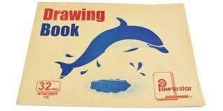 A3 DRAWING BOOK 32P WITH TISSUE