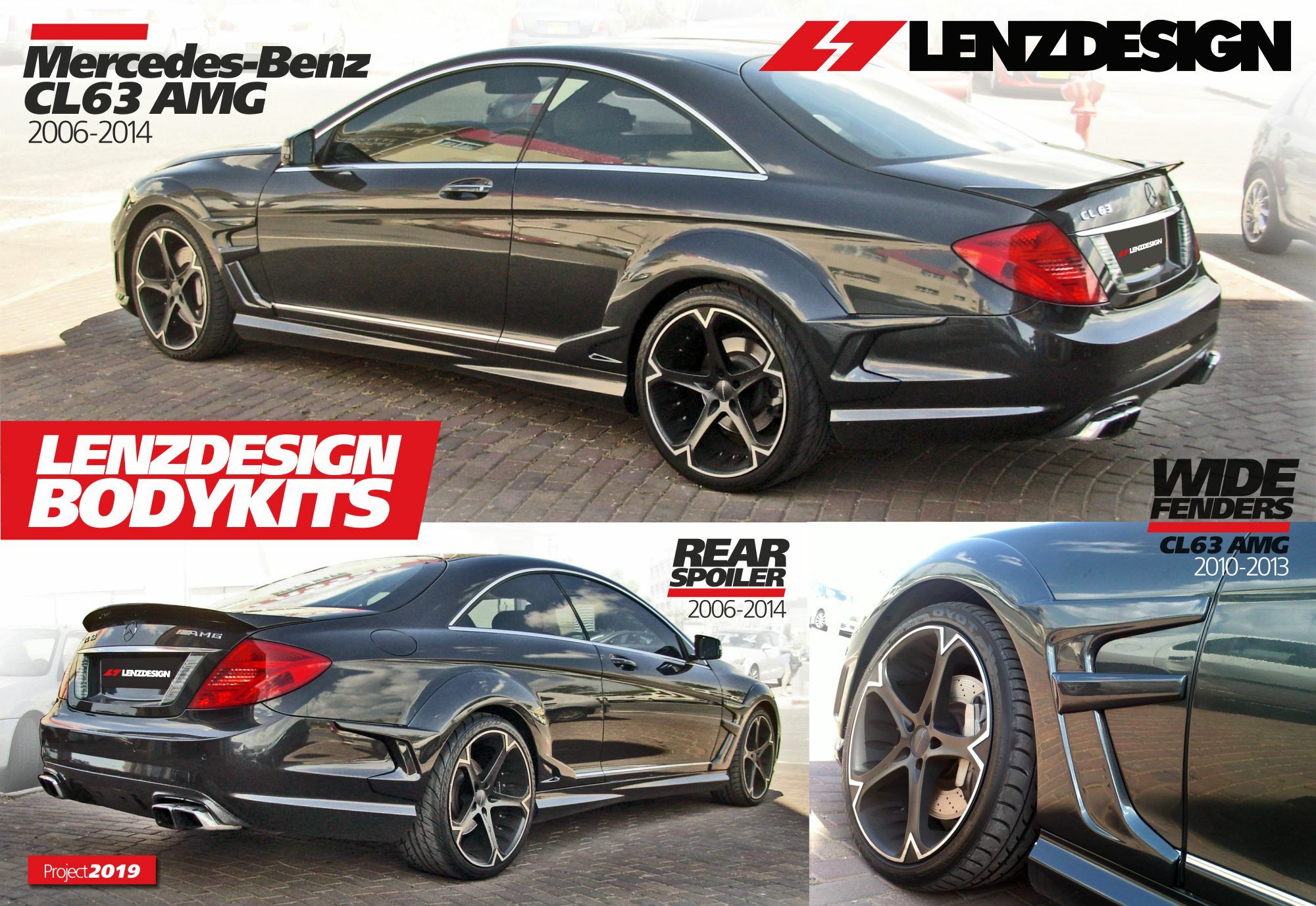 Mercedes-Benz C216 CL 63 AMG Lenzdesign Bodykit 2006-2014