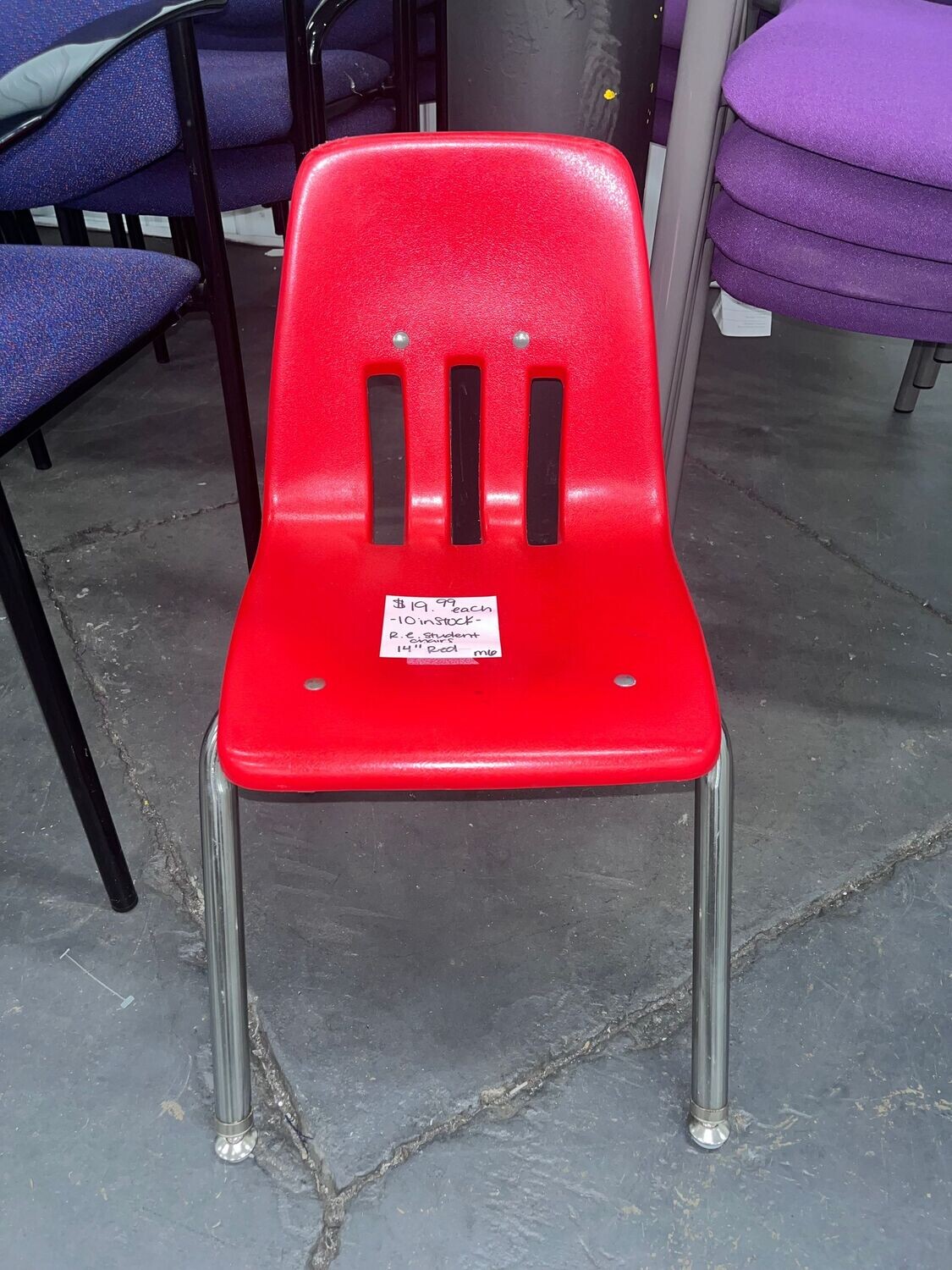 14" Student Chairs *10 IN STOCK