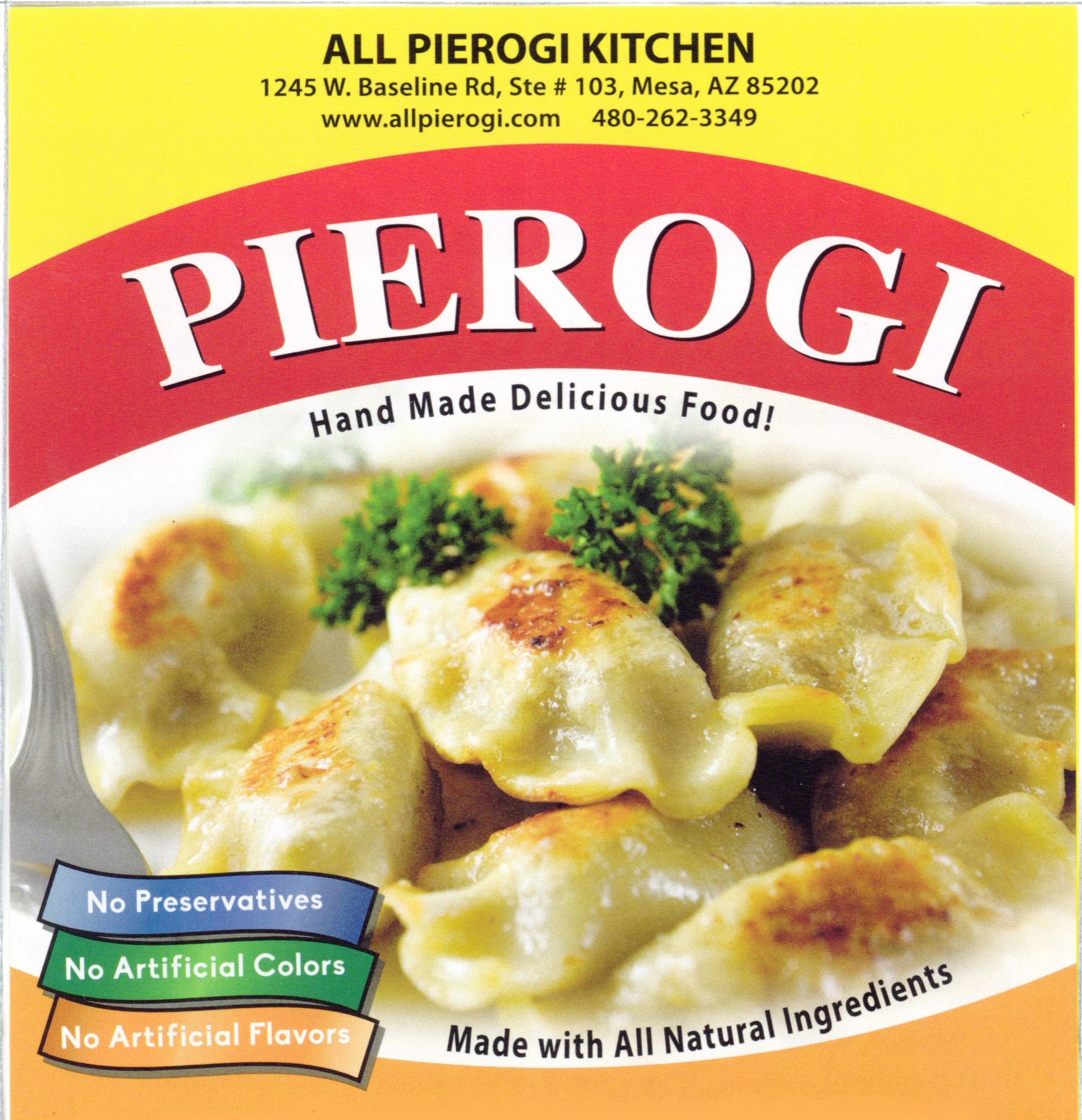 OUR PIEROGI & PELMENI