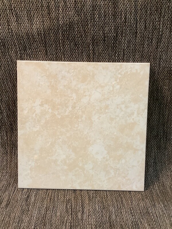 Project Source 16”x16” Beige Ceramic Tile (D2-1)