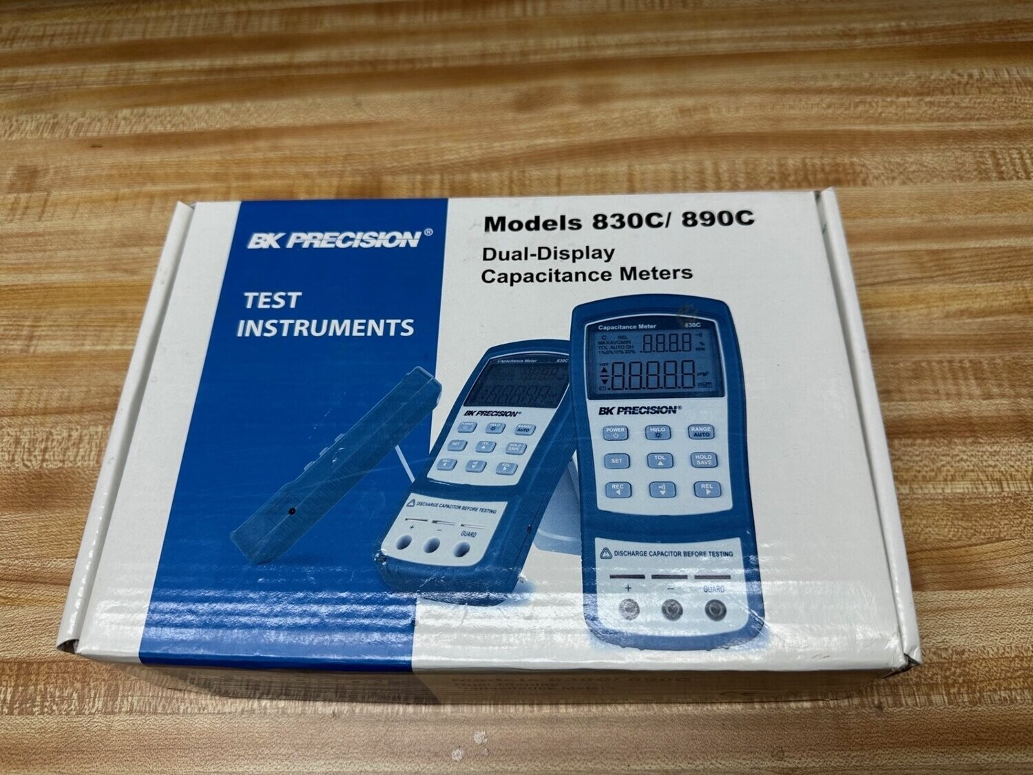 BK Precision 890C Dual-Display Capacitance Meter