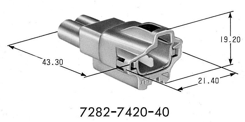 7282-7420-40 x 100pcs