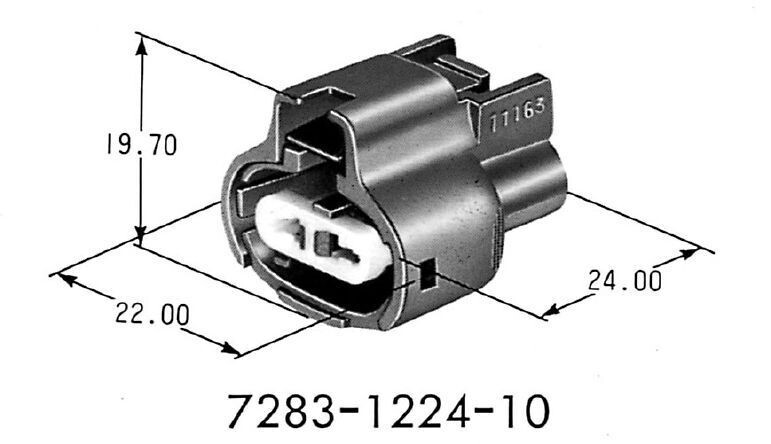 7283-1224-10 x 100pcs