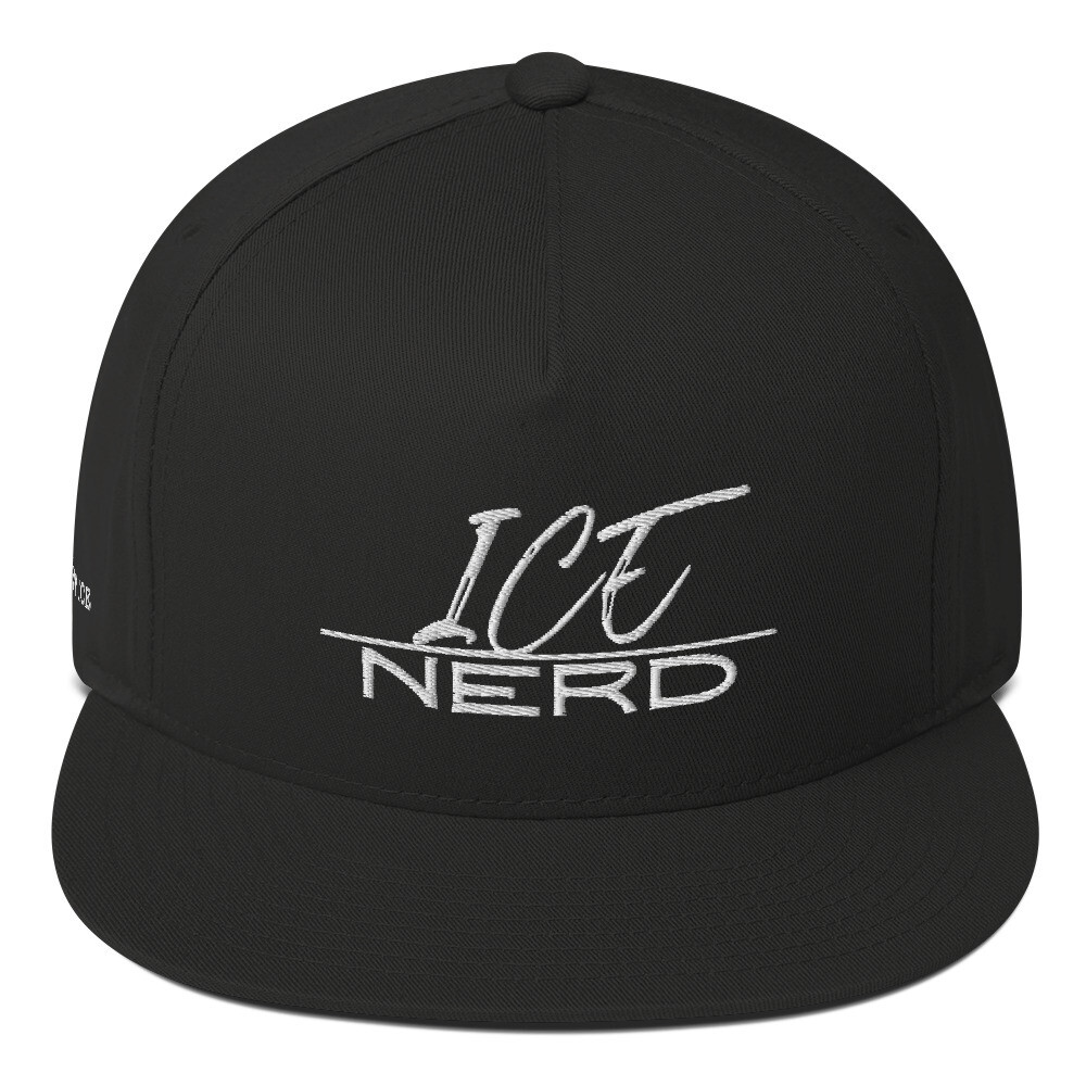 Ice Nerd Flat Bill Cap