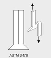 ASTM D470 Die Dogbone Specimen Sample Cutter. In Stock