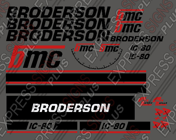 Broderson (IC-80) - Carry Deck Cranes