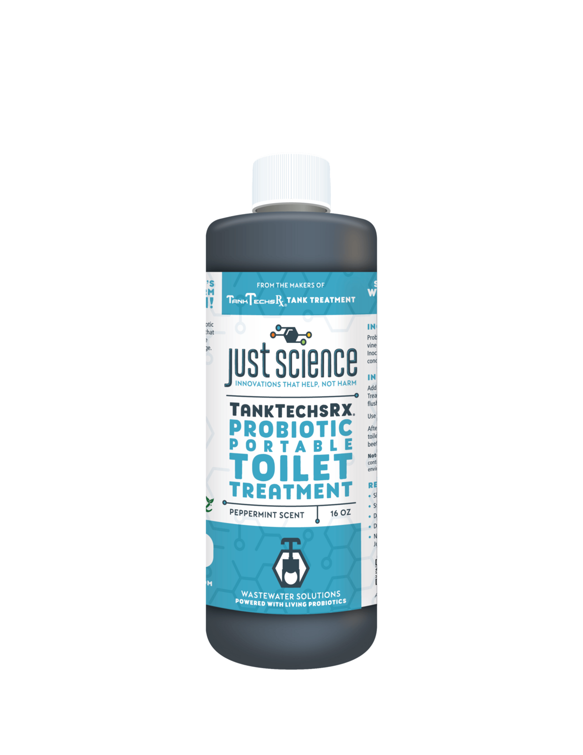 New! TankTechsRx Probiotic Portable Toilet Treatment