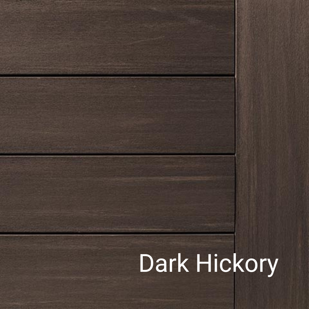 TIMBERTECH 1 in. x 4 in. x 12 ft. Square Edge Deck Board - Dark Hickory