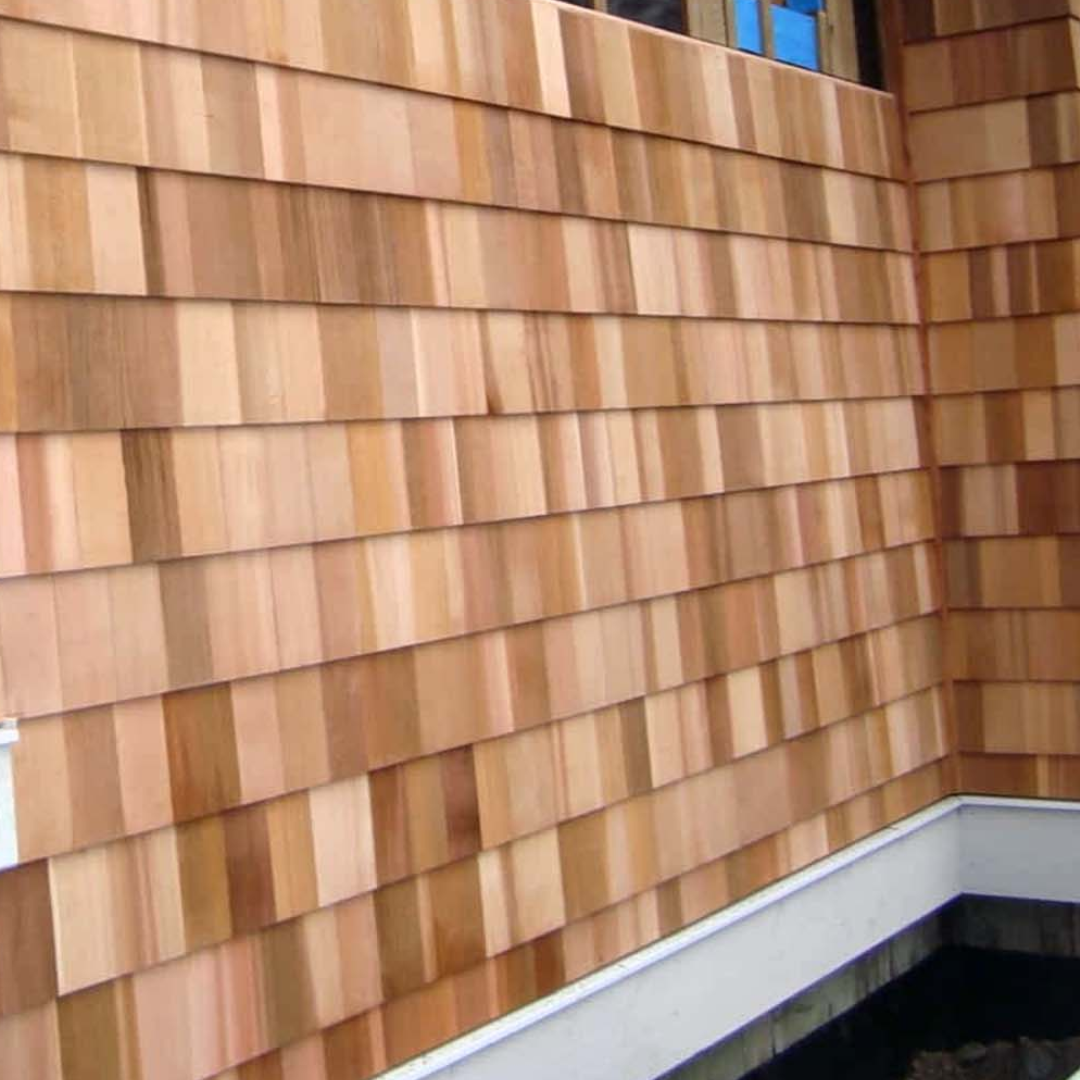 #1 Western Red Cedar Shingle Siding - In Stock at Discount Prices