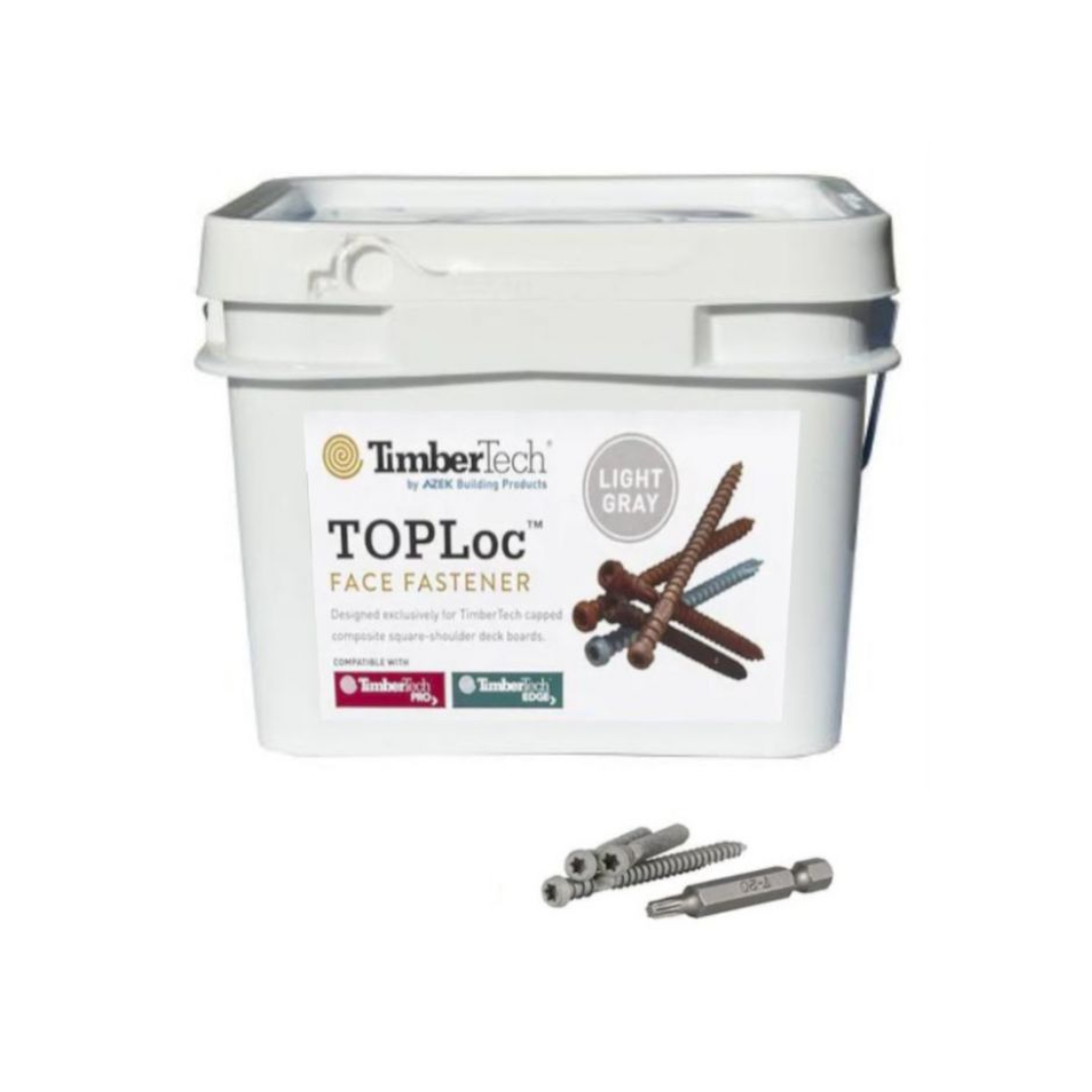 TOPLoc Face Fasteners for TimberTech AZEK