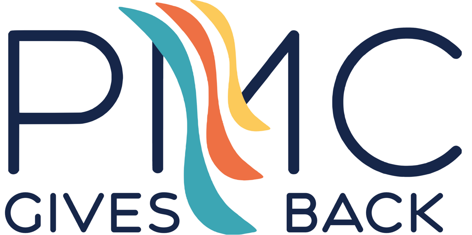 PMC Gives Back Sticker