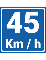 45 km/h