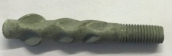 M16 x 300 Rag Bolt Din 529 Spun Galvanised