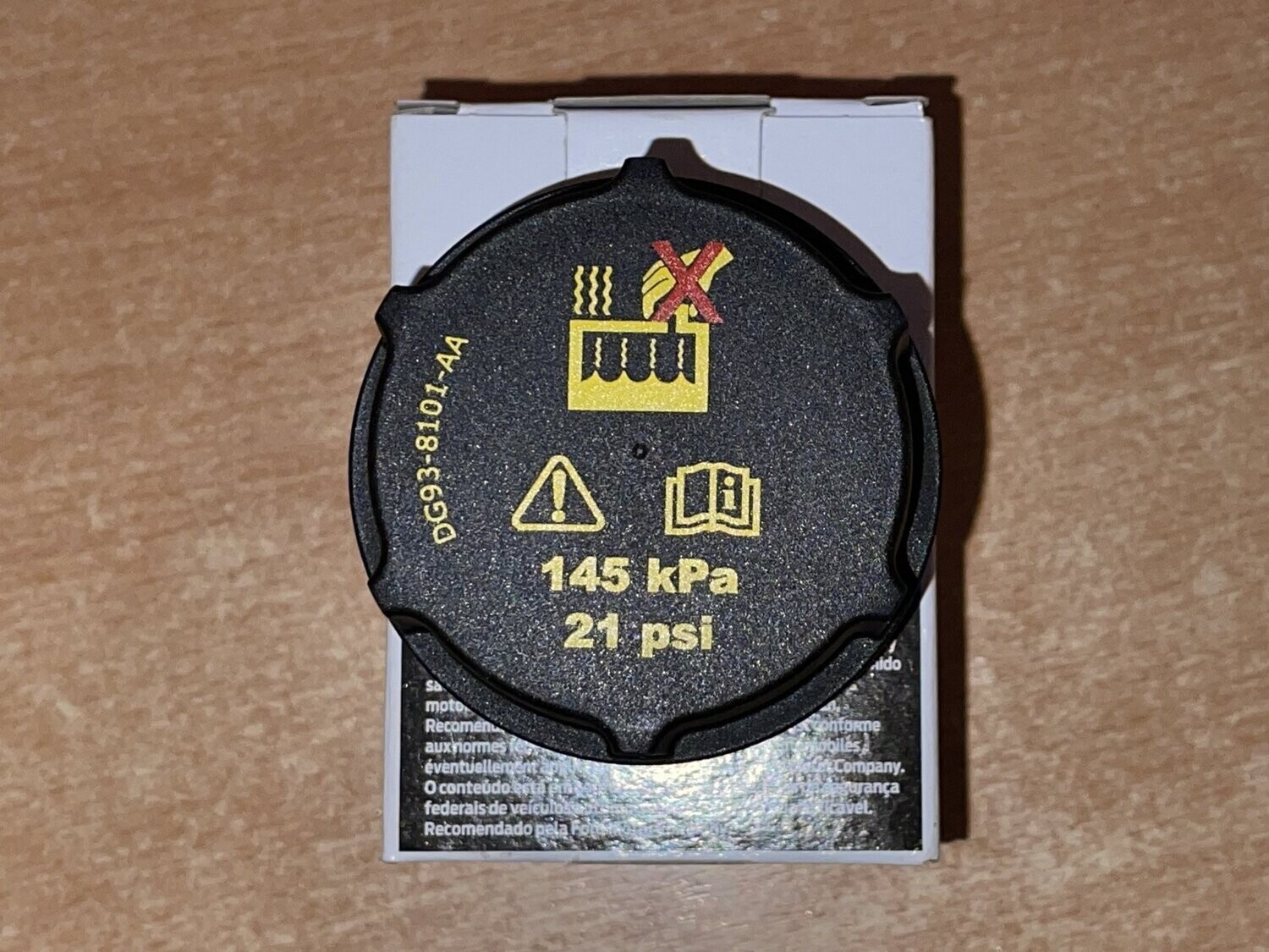 Genuine Ford Coolant Header Tank Cap Mk2 Focus RS and ST225