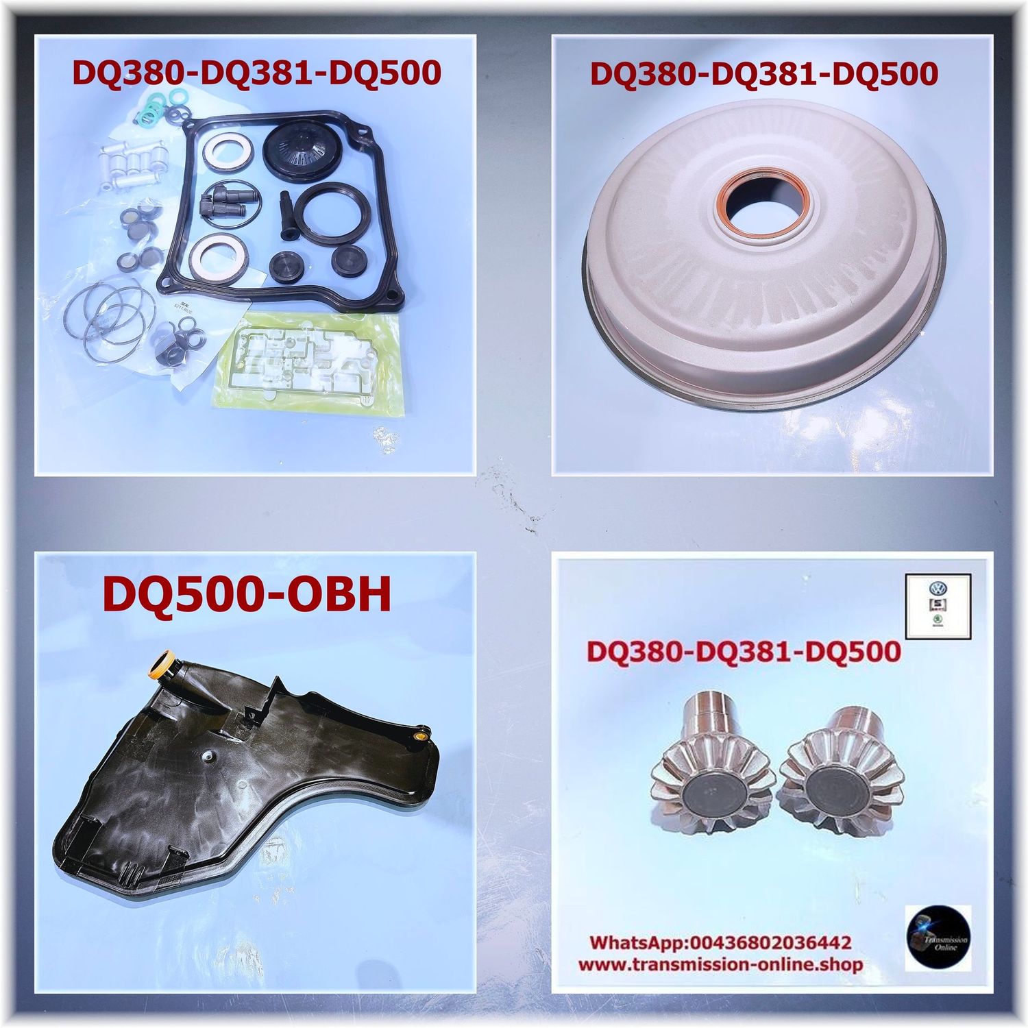Reparatursatz Achsantrieb 7 Gang DSG Getriebe VW T5,T6 Audi A3-DQ500 ...