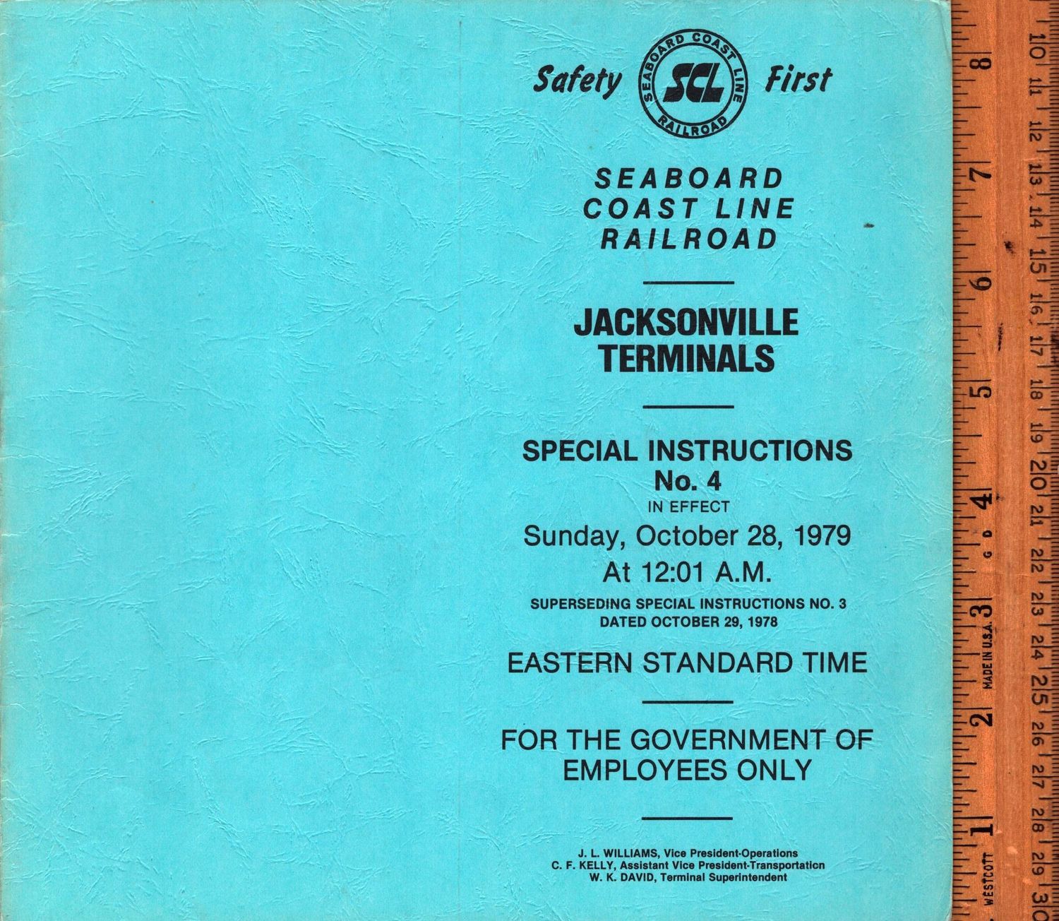 Seaboard Coast Line Jacksonville Terminals 1979
