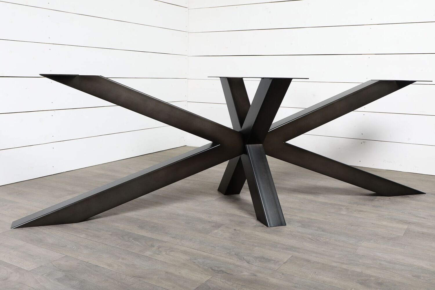 Grand pied de table en métal Mikado XXL