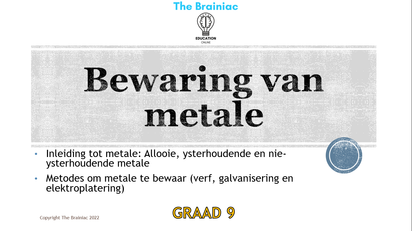 Gr 9 Tegnologie PowerPoints - Kwartaal 4