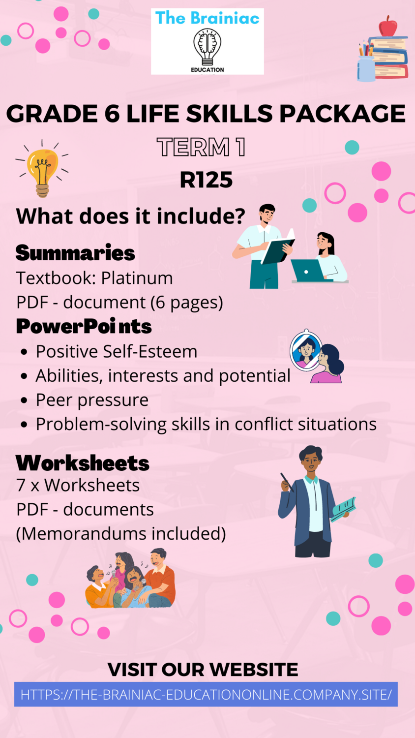 Gr 6 Life Skills Package - Term 1