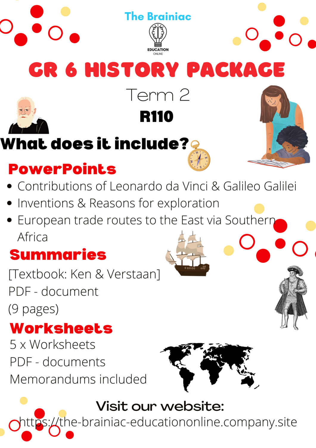 Gr 6 SS (History) Package - Term 2