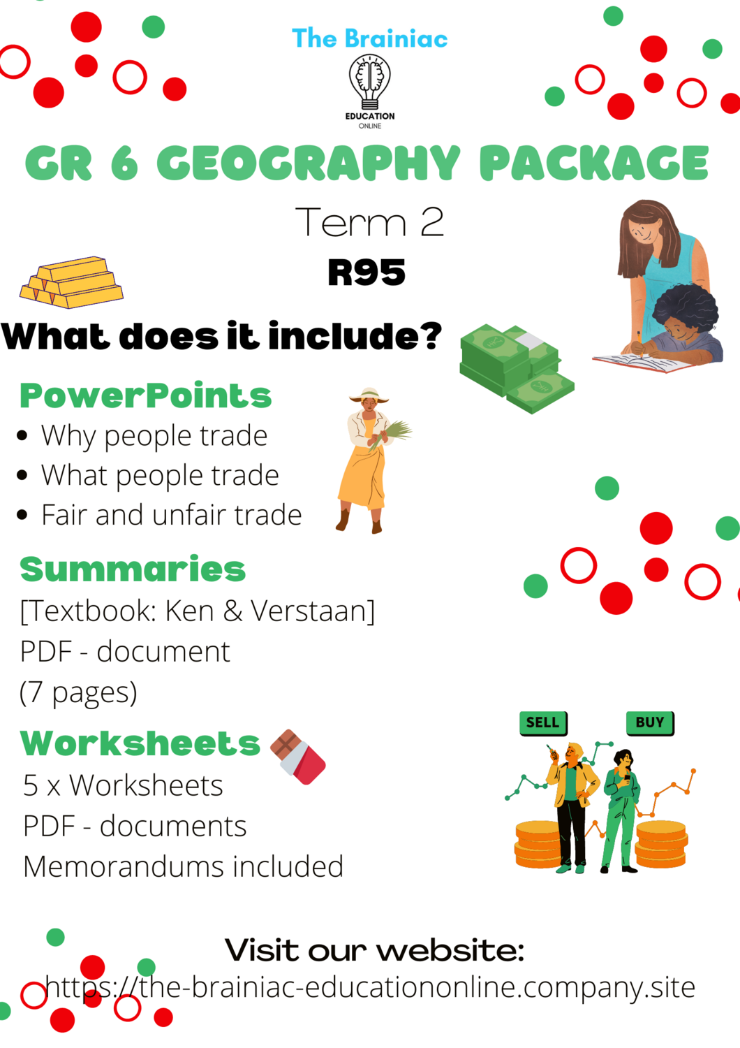 Gr 6 SS (Geography) Package - Term 2