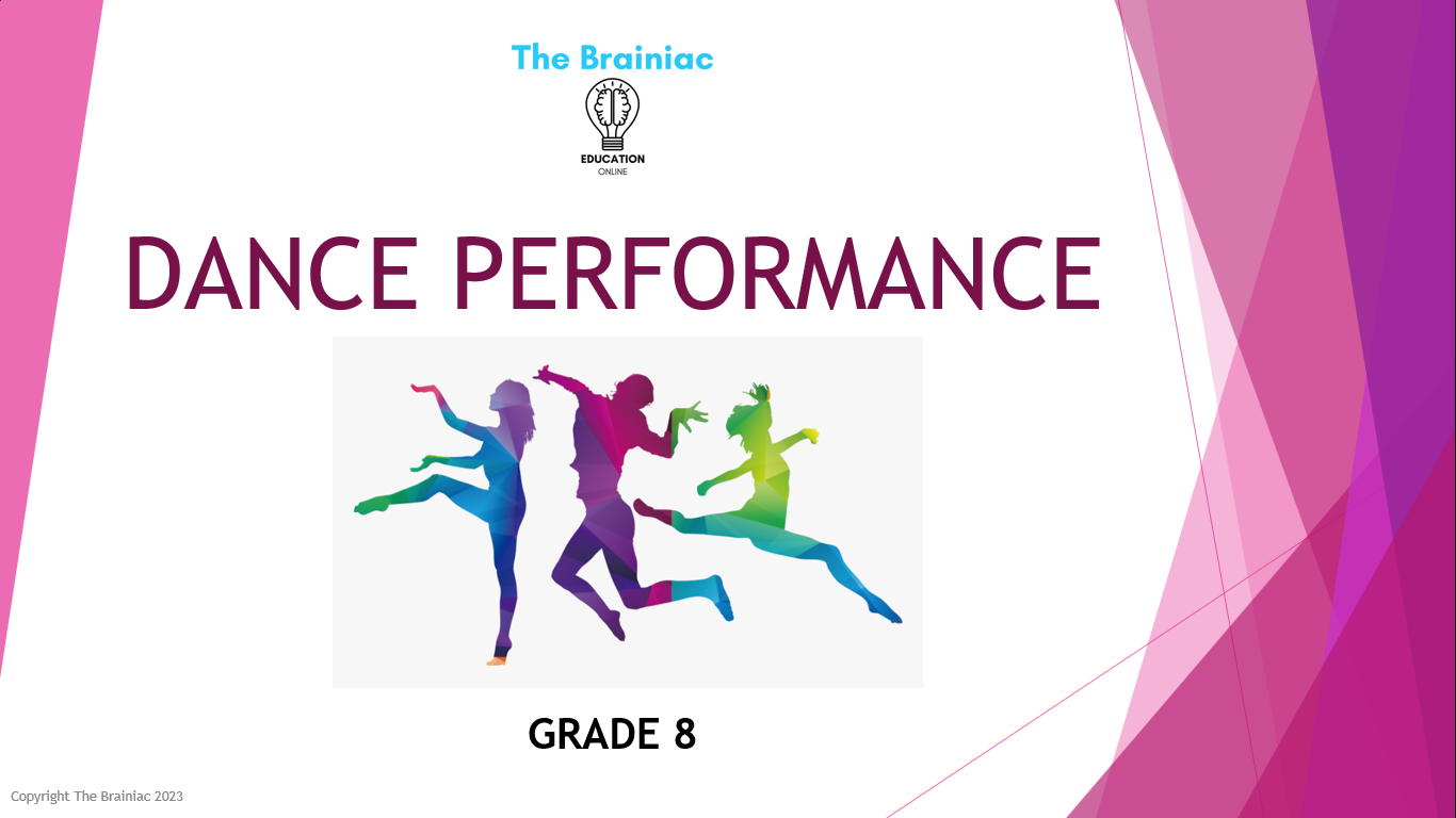 Gr 8 Dance PowerPoints - Term 2