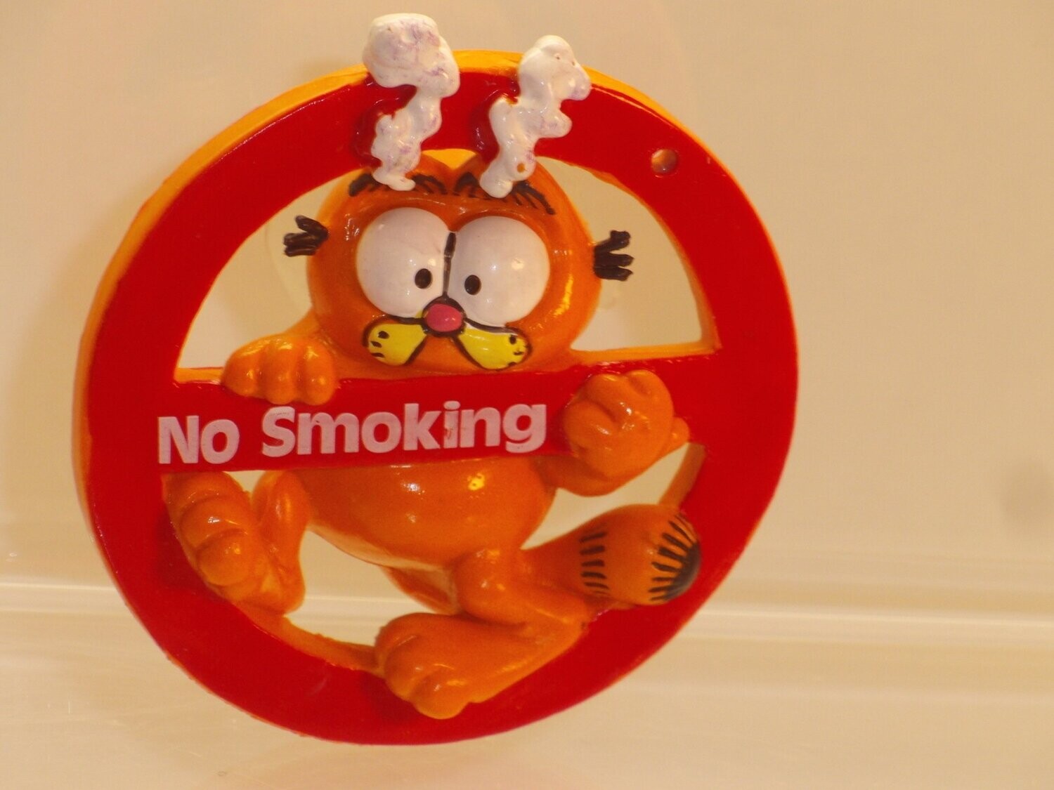 Garfield: Bully: Garfield No Smoking (Saugnapf-Figur)