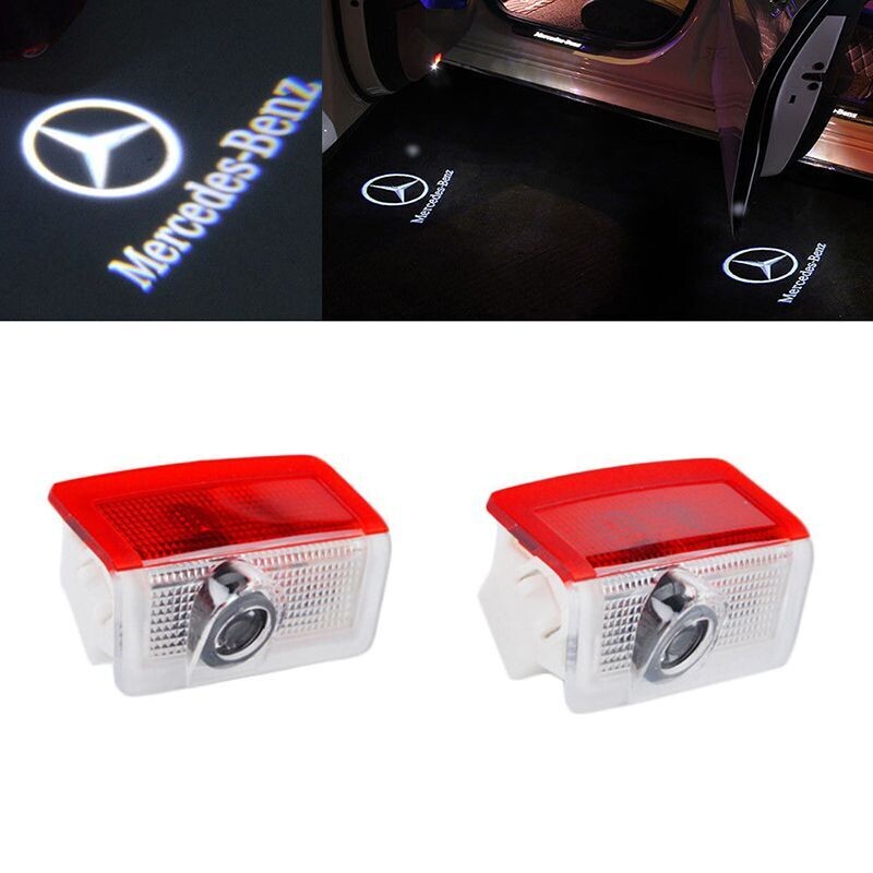 2x LED Courtesy Light Ghost Shadow Laser Projector Door Logo for ...