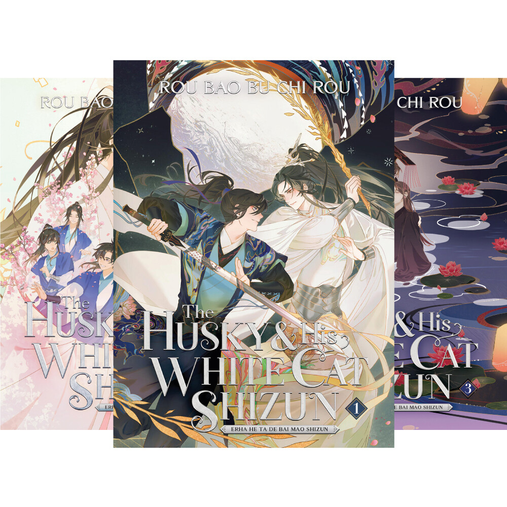 Libros Oficiales The husky and his white cat shizun: Vol 1 - Vol 2 - Vol 3 - Vol 4 - Vol 5