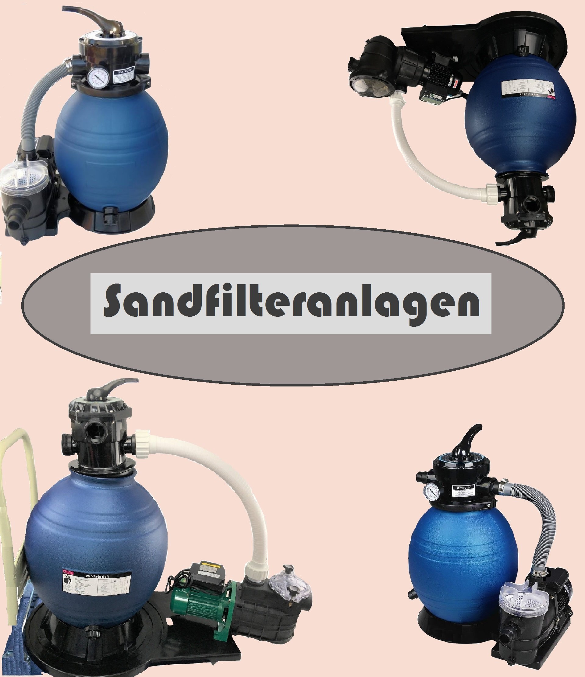 Sand Filteranlagen