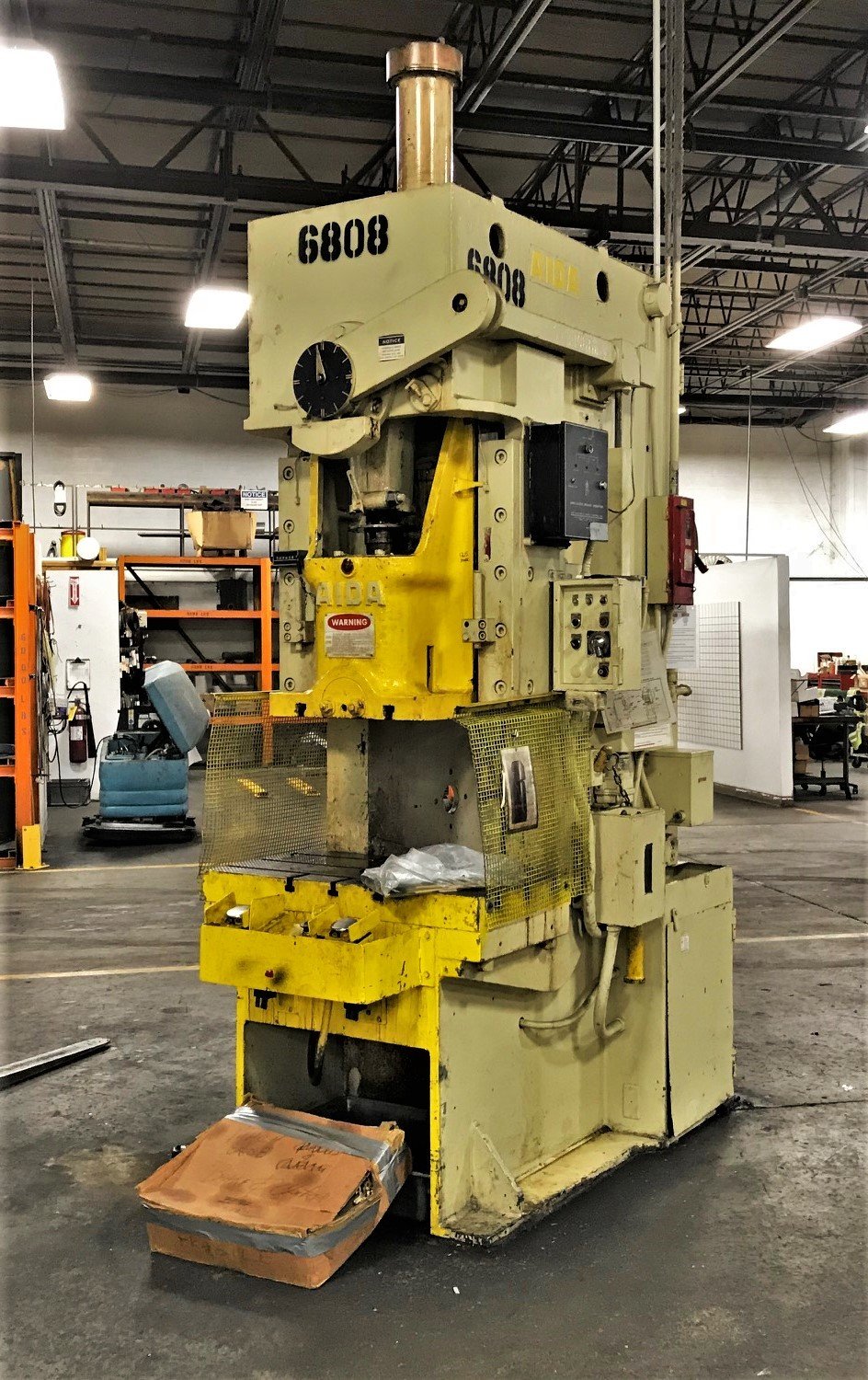 75 Ton Press For Sale Aida Single-Point Gap Frame Press - Store ...