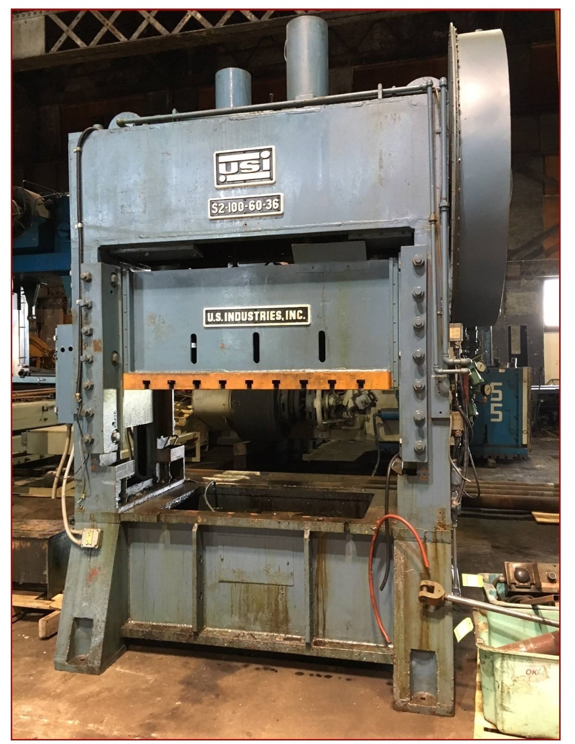 100 Ton Press For Sale USI Clearing Press - Store - Affordable Machinery