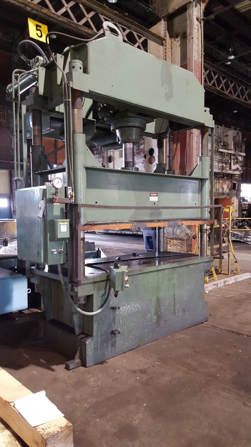 100 Ton Dake 4-Post Down-Acting Hydraulic Press For Sale - Store ...