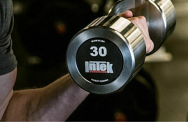 INTEK Strength Delta Series Stainless Steel Dumbbells