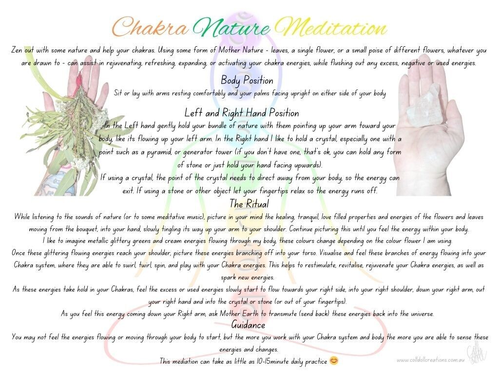 Chakra Nature Meditation Resource