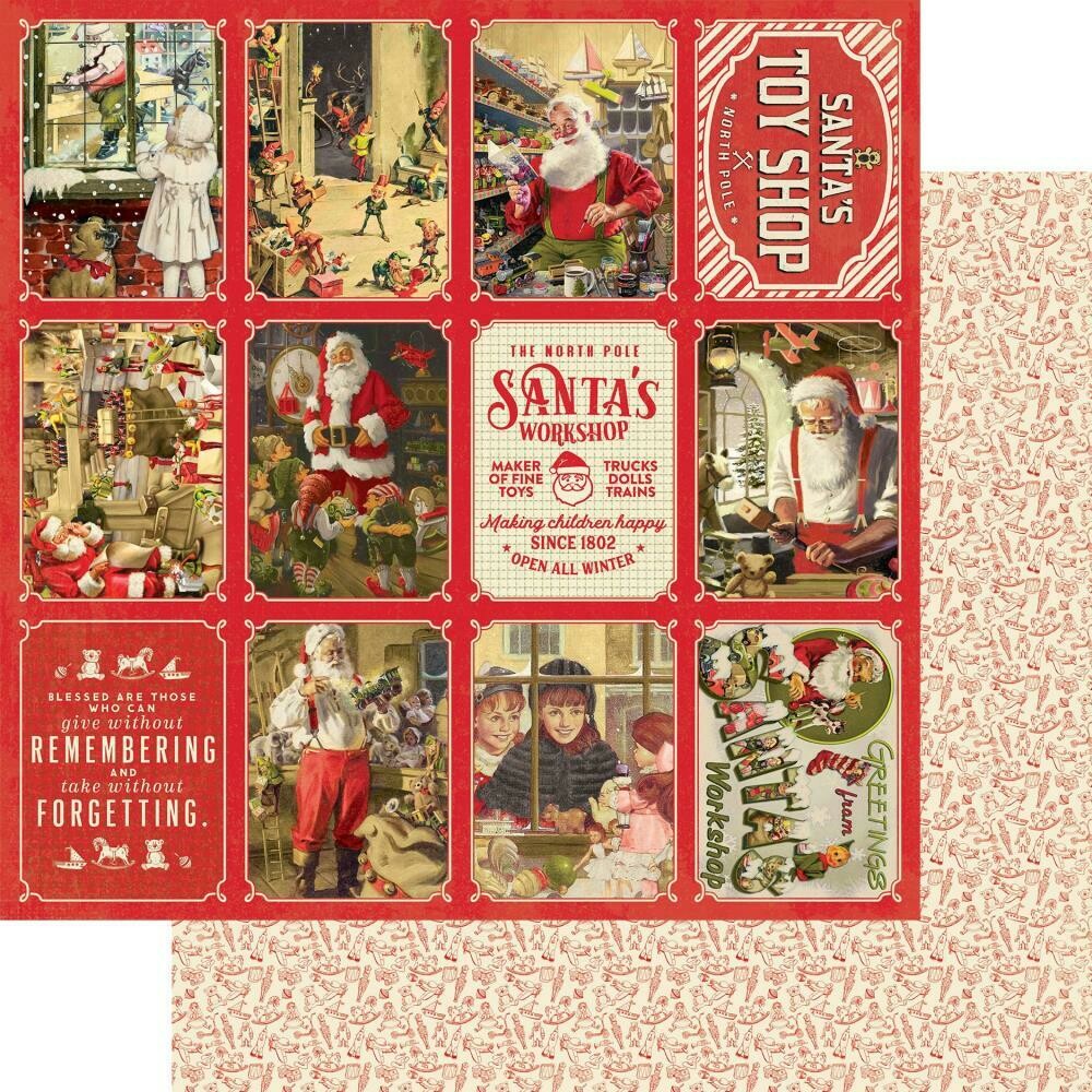 AUTHENTIQUE A MAGICAL CHRISTMAS Double-Sided Cardstock