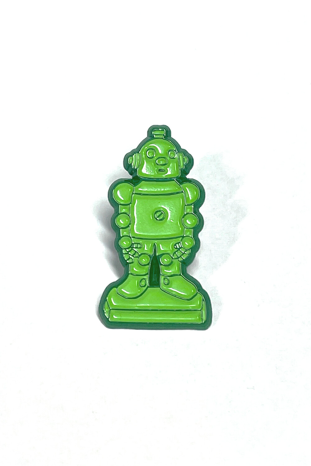 Space Robot Pin [Soft Enamel] | Mold-A-Rama Inc.
