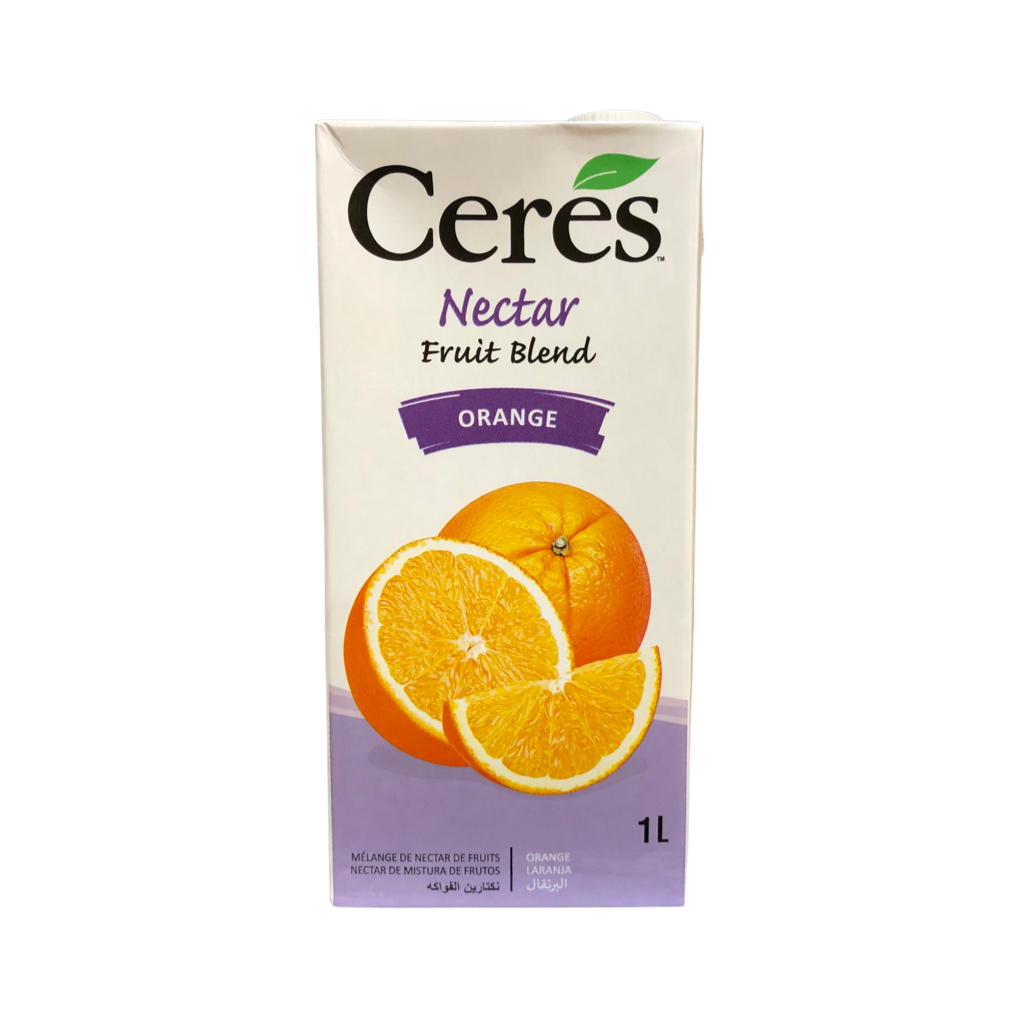 Ceres Nectar Orange Fruit Juice Blend 1L