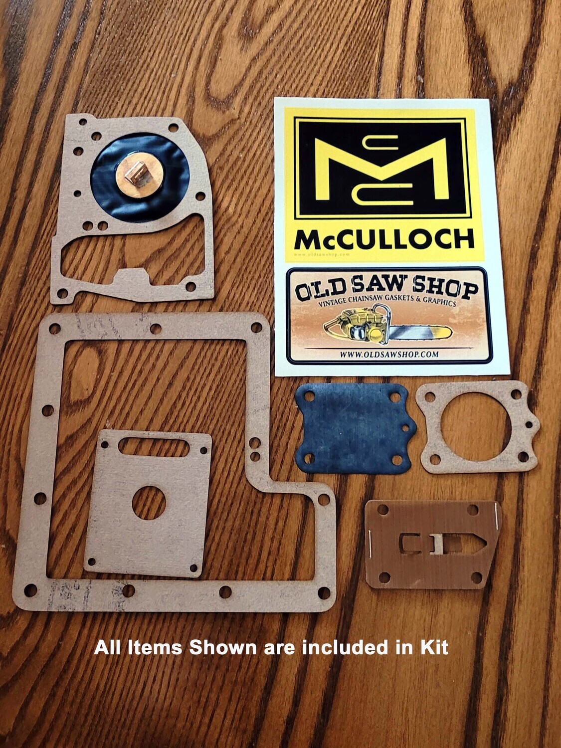 McCulloch Model 33B, Super 33, Model 39, Mac 35 and Mac 35A 6 Piece ...