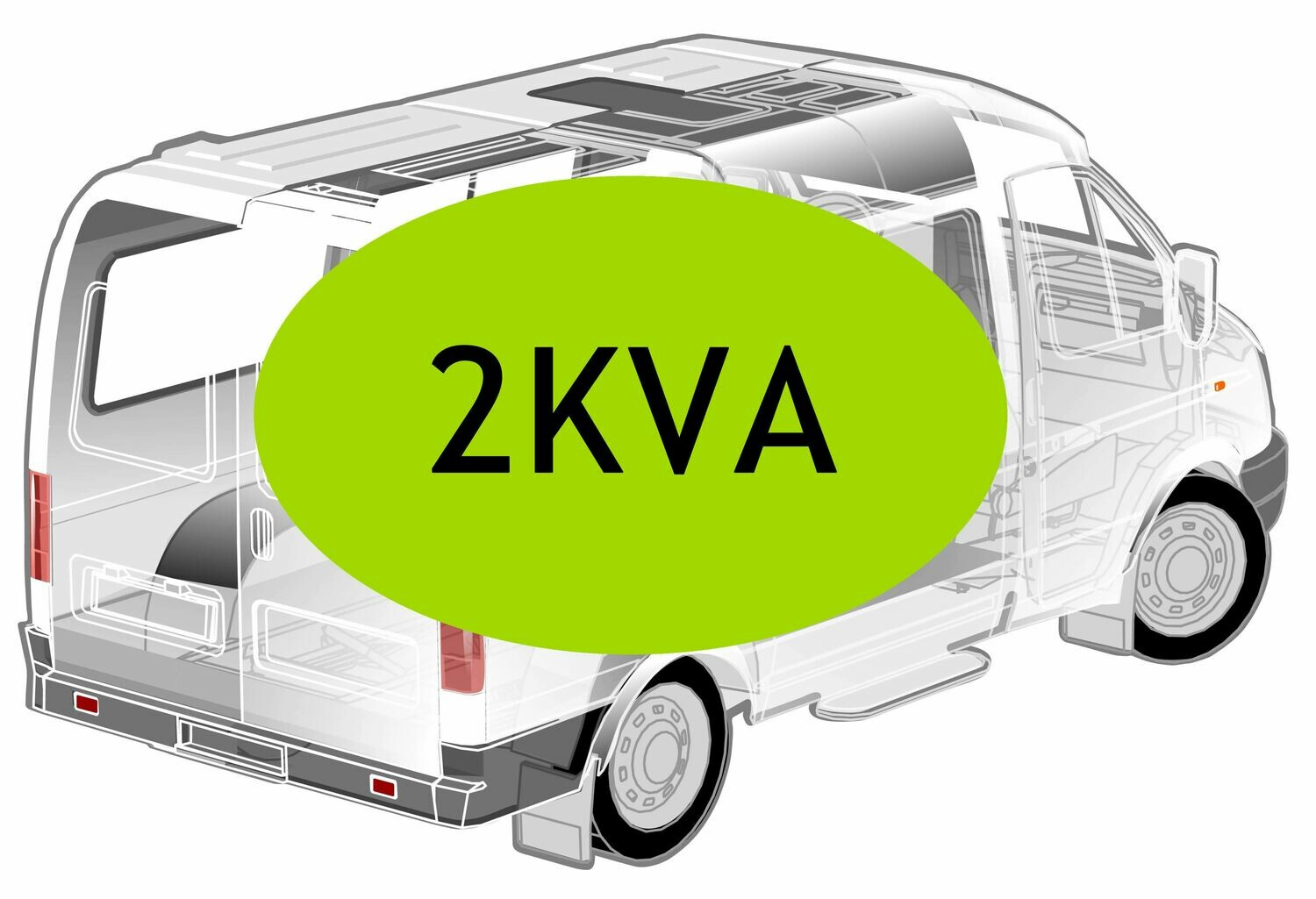 Victron Energy Multiplus Van Motorhome Power Conversion Kit 2KVA - 12V ...