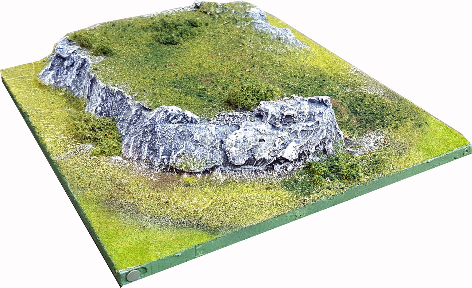 Painted Hill (Extra Tile) terrain for Wargames & RPGs