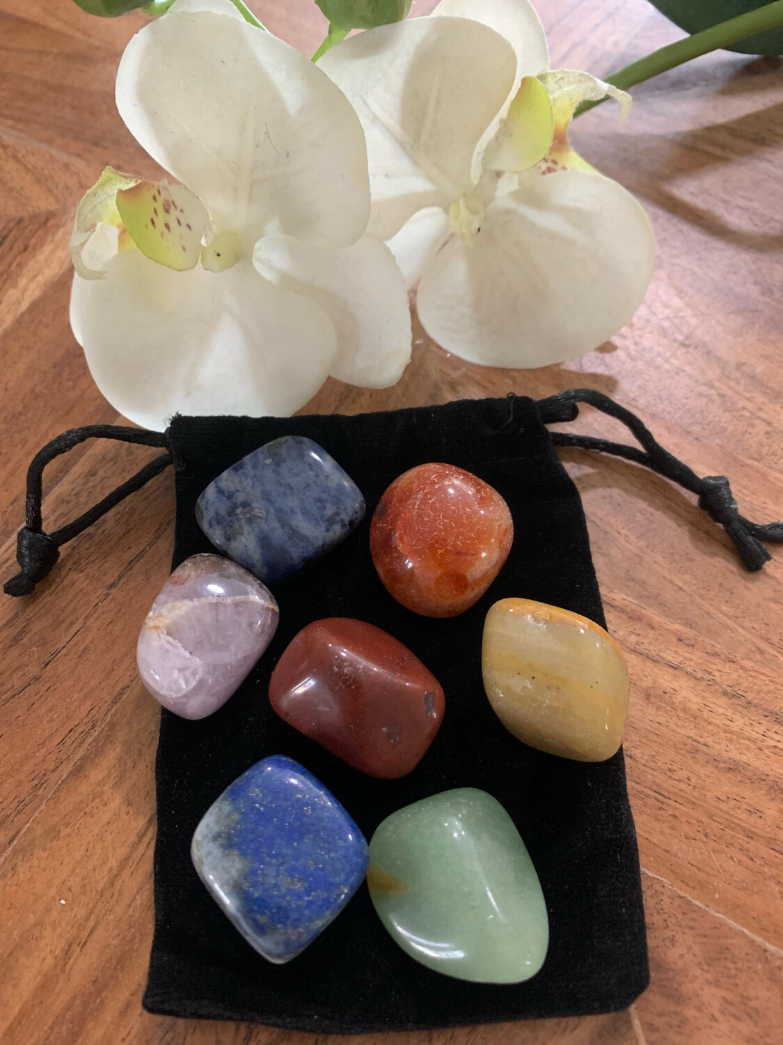 7 Chakra Stone Crystal Set