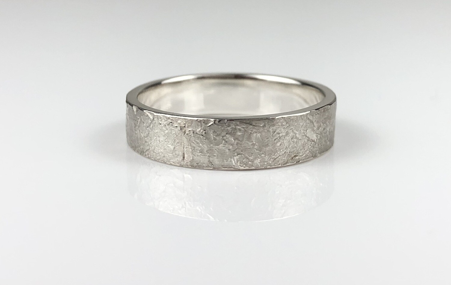 Grandfather Wide 6mm. Band Ring Sterling Silver | Store | Handworks Gallery