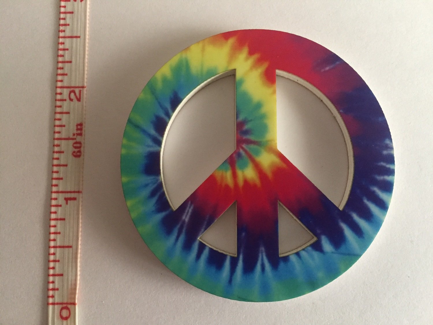 PEACE BADGE 3D